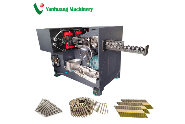 high speed nail making machine, automatic nail making machine, industrial nail making equipment ...